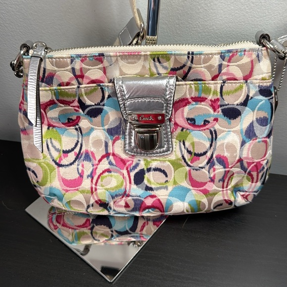 Coach | Bags | Coach Poppy Ikat Swingback Crossbody | Poshmark
